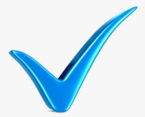 Download Transparent Blue Tick Icon - Blue Tick - PNGkit
