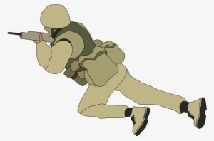 Soldier Clipart German Soldier - Cartoon Soldier With Gun - 900x604 PNG ...