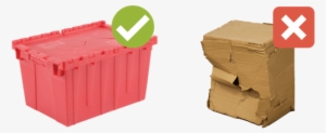 Plastic Totes Vs Cardboard Boxes - Rent Plastic Moving Boxes - Rpm ...