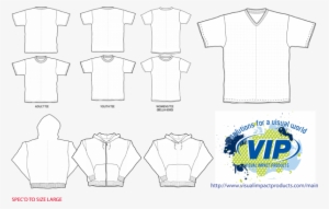 Vip T-shirt & Hood Templates - Hooded Sweater Template - 600x382 PNG ...