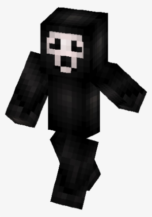 Ghostface Skin - Minecraft Skin Ghost Face - 317x453 PNG Download - PNGkit