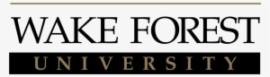 Wake Forest University Logo Png Transparent - Wake Forest University ...