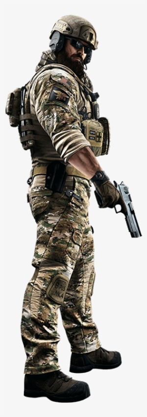 Blackbeard Navy Seal - Rainbow Six Siege Blackbeard Transparent ...