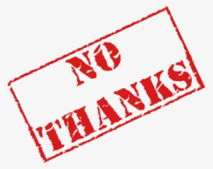 No Thanks Stamp Red - No Stamp Red Png - 416x326 PNG Download - PNGkit