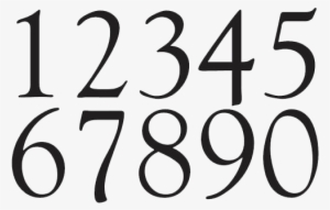 Numbers Clipart No Background - 1476x1500 PNG Download - PNGkit