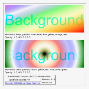 Test That Checks The Capability Of The Stop Opacity - Circle - 450x450 ...