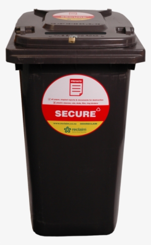 Secure Destruction - Secure Bin - 375x600 PNG Download - PNGkit