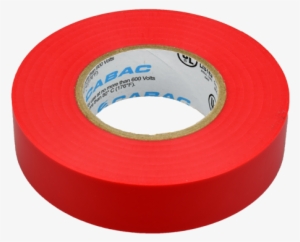 Red Cabac 2710 Electrical Tape - Electrical Tape - 507x507 PNG Download ...