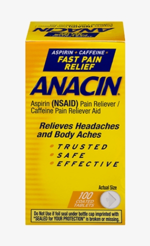 Anacin - 600x600 PNG Download - PNGkit