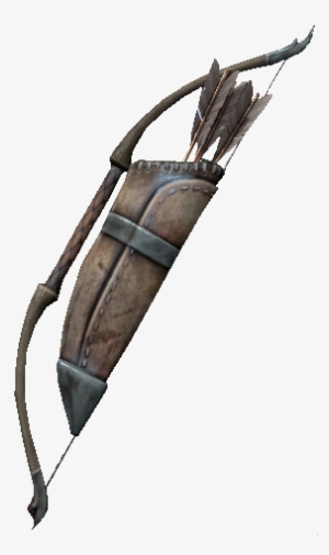 King Deleyn's Longbow - Bow And Quiver Transparent - 283x477 PNG ...