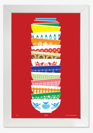 100th Anniversary Vintage Pyrex Print - 800x800 PNG Download - PNGkit