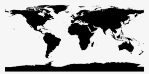 Black World Map PNG, Free HD Black World Map Transparent Image - PNGkit