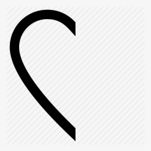 Half Heart Png - Half Of A Heart Png - 480x480 PNG Download - PNGkit