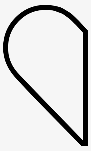 Half Heart Png - Half Of A Heart Png - 480x480 PNG Download - PNGkit