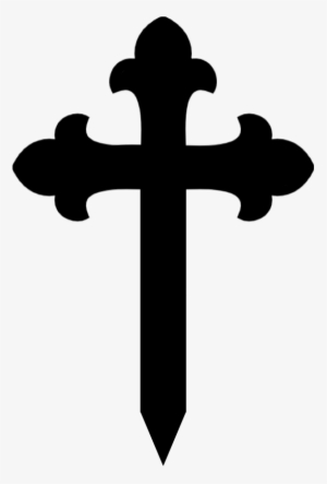 Holy Knights Emblem - Fancy Cross - 547x809 PNG Download - PNGkit
