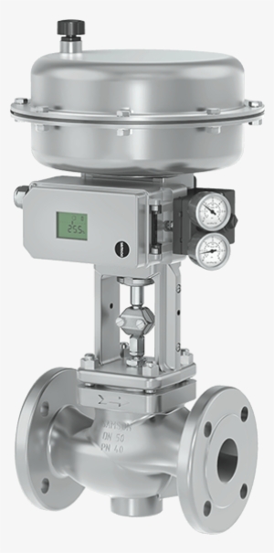 Globe Control Valve - Control Valve Samson 3241 - 500x560 PNG Download ...