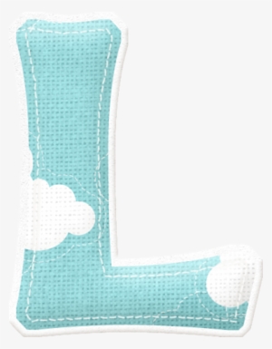 Alfabeto Celeste Con Nubes - Alphabet - 411x500 PNG Download - PNGkit