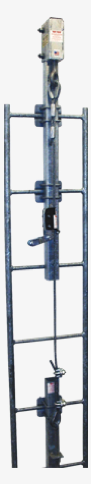 Safe-climb - Vertical Lifeline System Ladder - 300x450 PNG Download ...