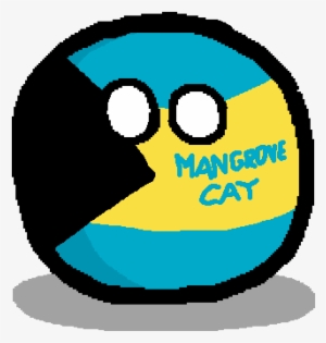 Mangrove Cayball - Bahamas Countryball - 426x426 PNG Download - PNGkit