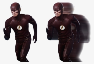 The Flash Running Png - Png Cw The Flash - 1024x626 PNG Download - PNGkit