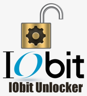 Iobit%2bunlocker - Iobit Unlocker Logo - 406x448 PNG Download - PNGkit