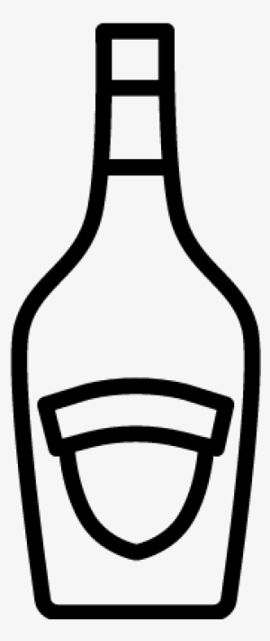 Baileys Bottle Vector - Baileys Bottle Outline - 400x399 PNG Download ...