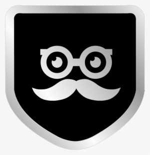 Sikk Groucho Decal 4in Black Badge - Emblem - 1000x1033 PNG Download ...