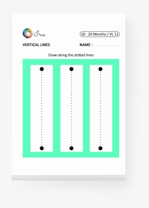 40 Vertical Line Worksheets With The Incremental Difficulty - Book ...