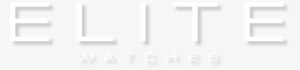 Elite Watches - Monochrome - 2181x514 PNG Download - PNGkit