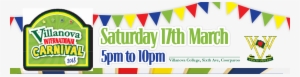 2018 Villanova Carnival Header - Orange - 2480x638 PNG Download - PNGkit