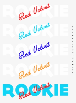 Red Velvet Rookie Logo - 700x875 PNG Download - PNGkit
