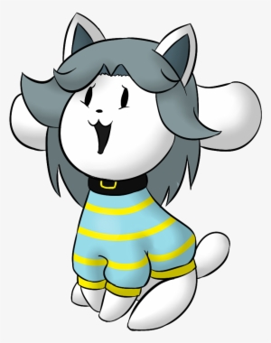 Temmie By Ponderingchibi-d9hl6f6 - Temmie Transparent - 1019x1117 PNG ...
