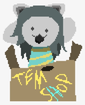 Temmie - Cartoon - 1200x1200 PNG Download - PNGkit