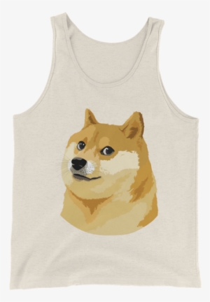 Dogecoin Doge Logo Tank - Doge Dog - 498x498 PNG Download - PNGkit