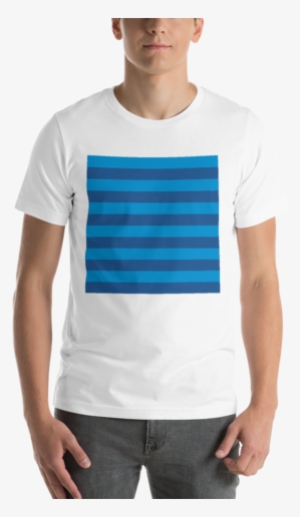 Blue Horizontal Stripe T-shirt - Shirt - 480x480 PNG Download - PNGkit