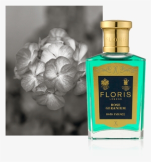 Geranium Rose Bath Essence - Floris Rose Geranium Bath Essence 50ml ...
