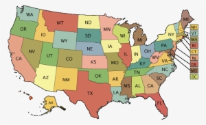 Map - Us Rv Map - 594x363 PNG Download - PNGkit