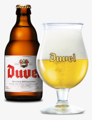 Duvel Belgian Strong Golden Ale Bottle - 400x500 PNG Download - PNGkit