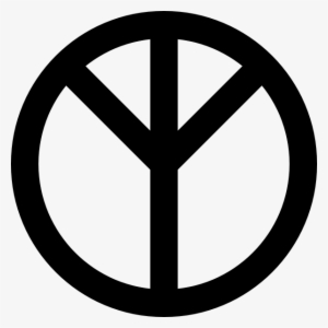 Drawn Peace Sign Satanic - Peace Sign Png - 600x600 PNG Download - PNGkit