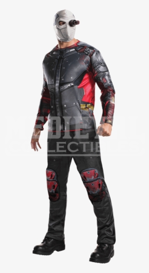 Deluxe Adult Deadshot Costume - Deadshot Halloween Costume - 850x850 ...