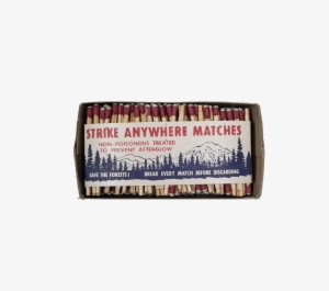 Strike Anywhere Matches - 1000x1250 PNG Download - PNGkit