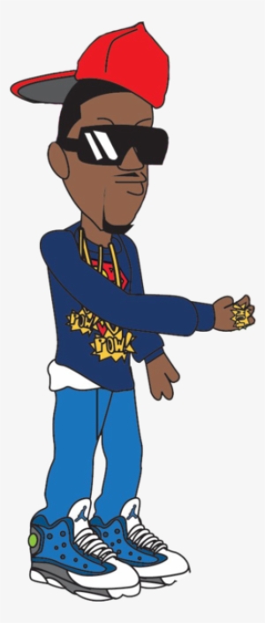 Share This Image - Big Sean Cartoon Png - 268x600 PNG Download - PNGkit