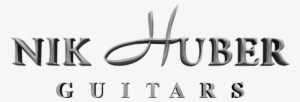 Nik Huber Guitars - Calligraphy - 679x254 PNG Download - PNGkit