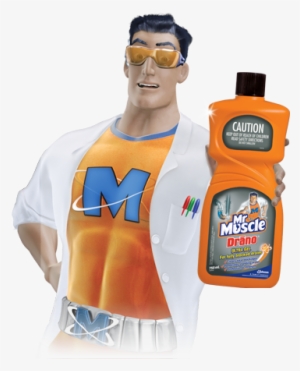 Mr Muscle Logo - 933x1054 PNG Download - PNGkit