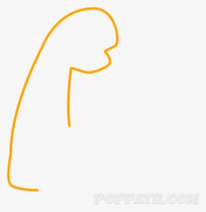 Begin With Sketching A Fist Shape With An Arm - 1000x1000 PNG Download ...