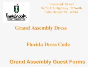 Grand Assembly Dress Code Florida Dress Code Dresscodetri - Florida ...