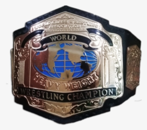 Wcwa World Heavyweight Wrestling Champion Belt Ssquare - Emblem ...