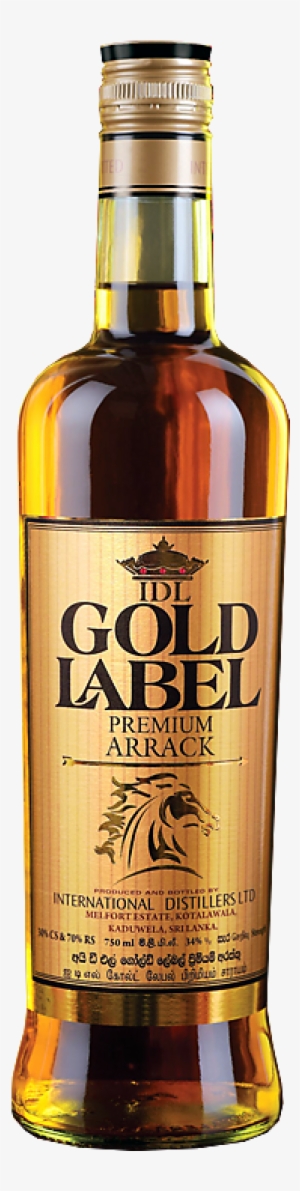 Idl Gold Label - Gold - 388x764 PNG Download - PNGkit