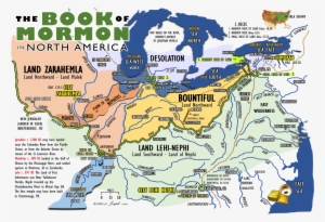 Moroni's America Map Here - Atlas - 2100x1500 PNG Download - PNGkit