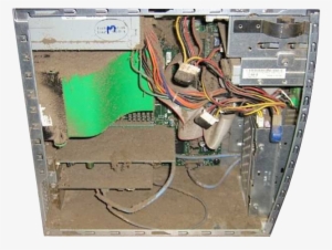 Dirty Computer Case - Inside Computer Dirty - 627x473 PNG Download - PNGkit